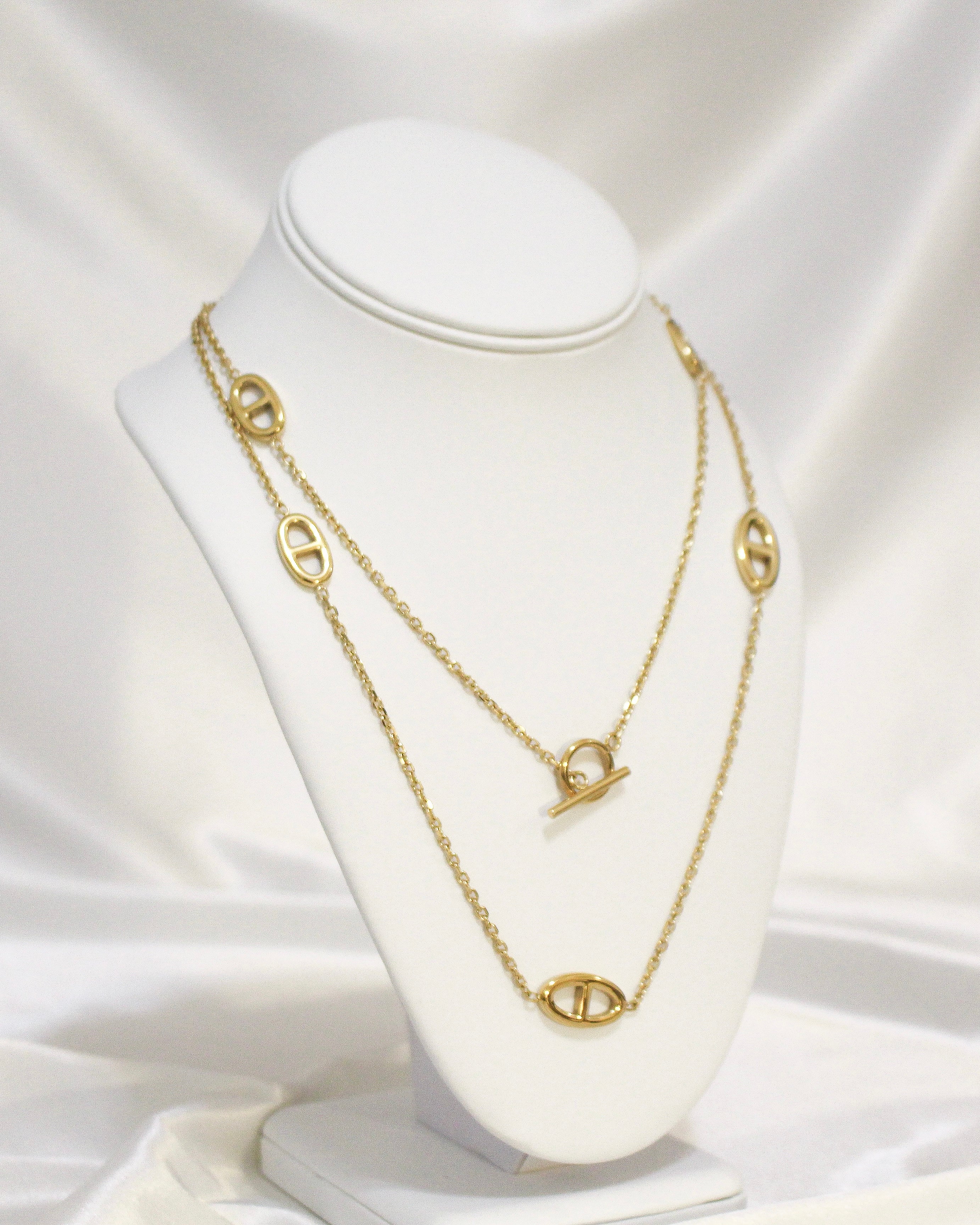 Double Loop Cara Necklace – GL Gems